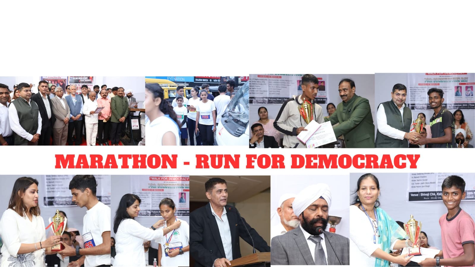 Marathon – Run For Democracy - Seth Hirachand Mutha College